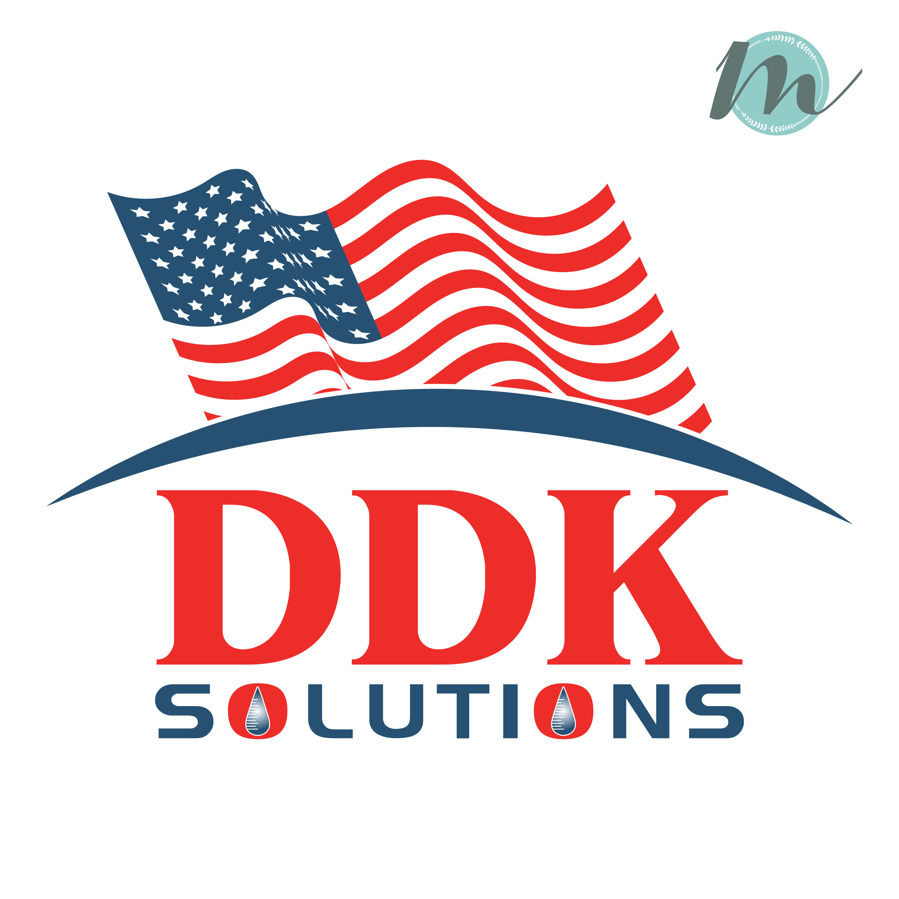 Logo Design – DDK Solutions – Merely Madison Designs